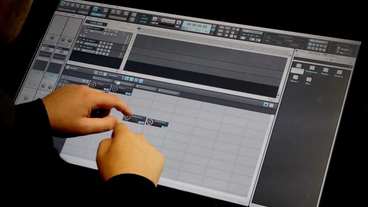 Cakewalk SONAR X2a: Touch - Matrix - YouTube