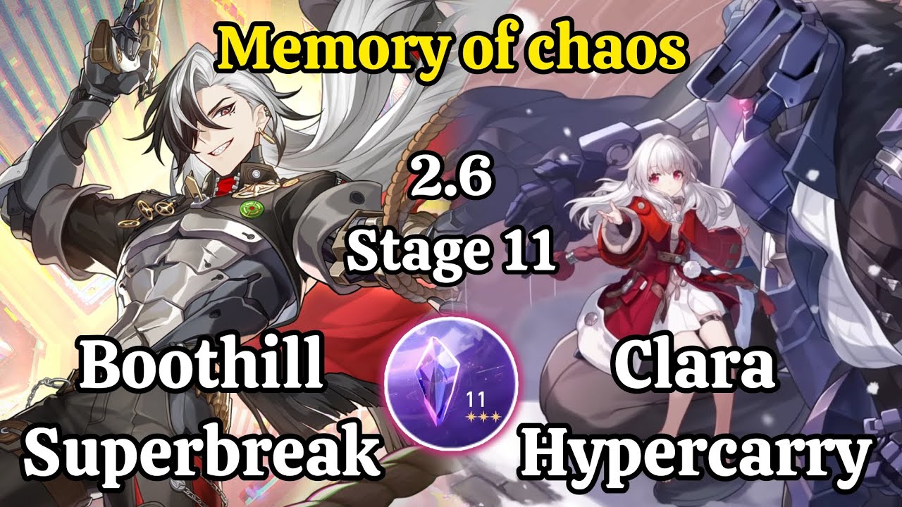 E0S0 Boothill Superbreak & E1S3 Clara Hypercarry 2.6 Memory of chaos ...