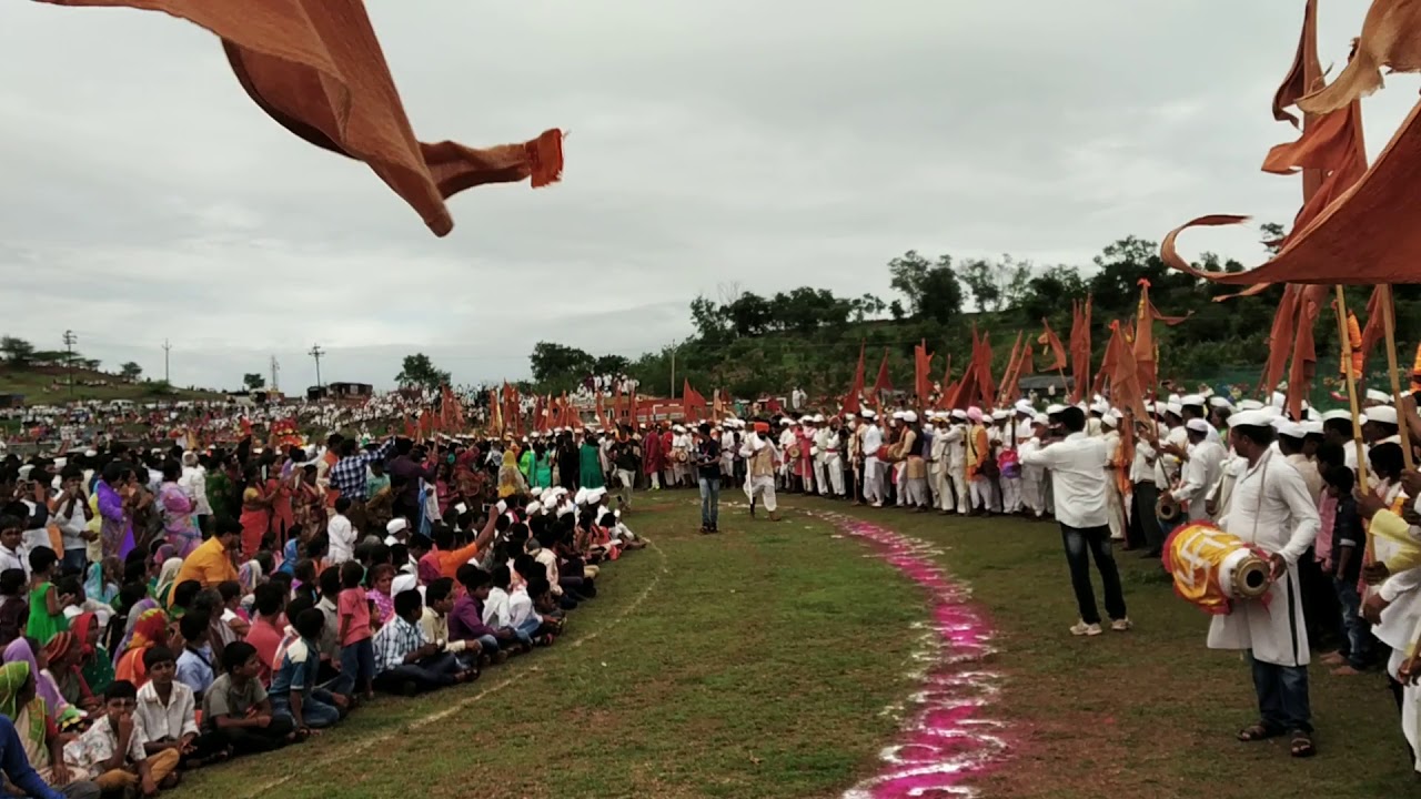 Sant sopankaka maharaj palkhi ringan sohla 2018 MSK, Someshwarnagar ...