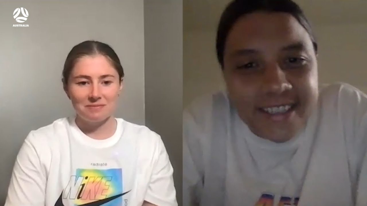 Sam Kerr x Sheridan Gallagher - captains chat - YouTube