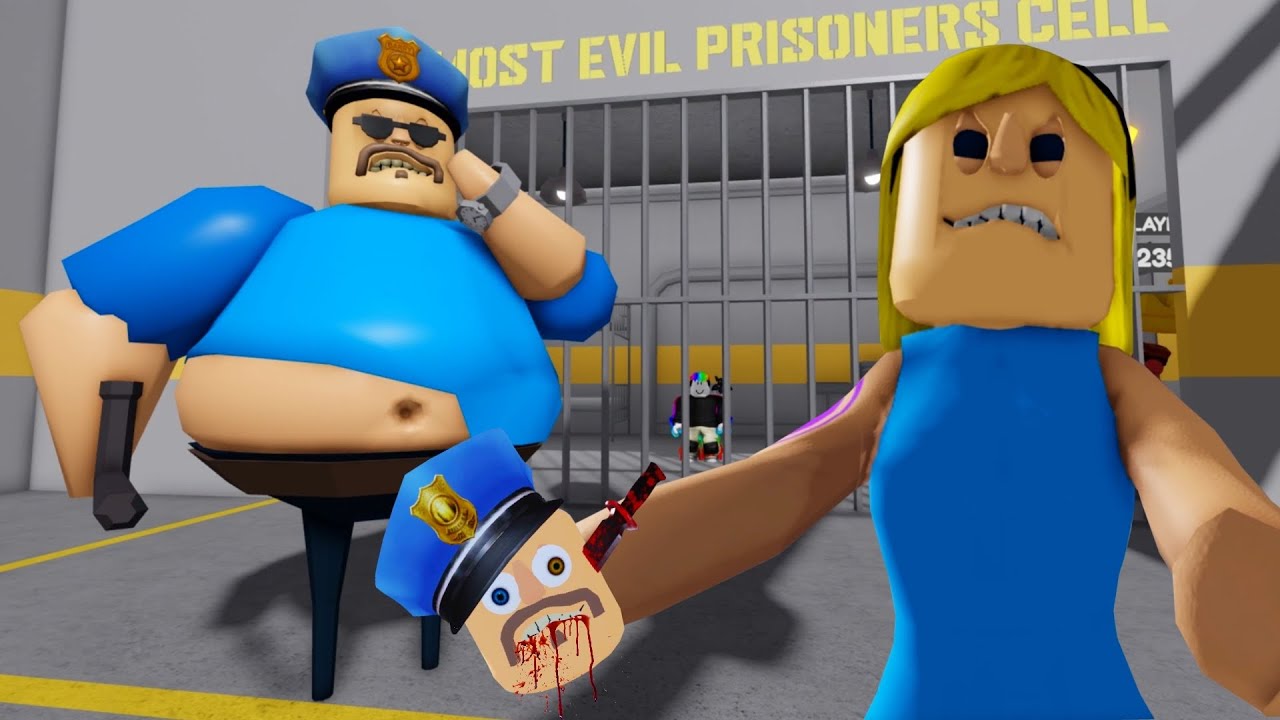 BARRY'S PRISON RUN! - EASY MODE Obby Walkthrough FULL GAME - YouTube