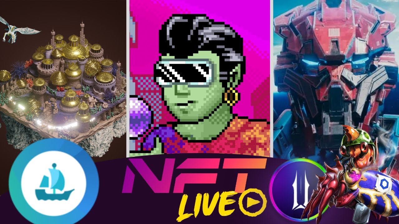 NFT LIVE - DREAMERS SALE, PHANTOM GALAXIES, ILLUVIUM, SOLCITIES ...