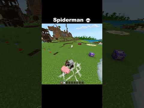 Minecraft Spiderman Command