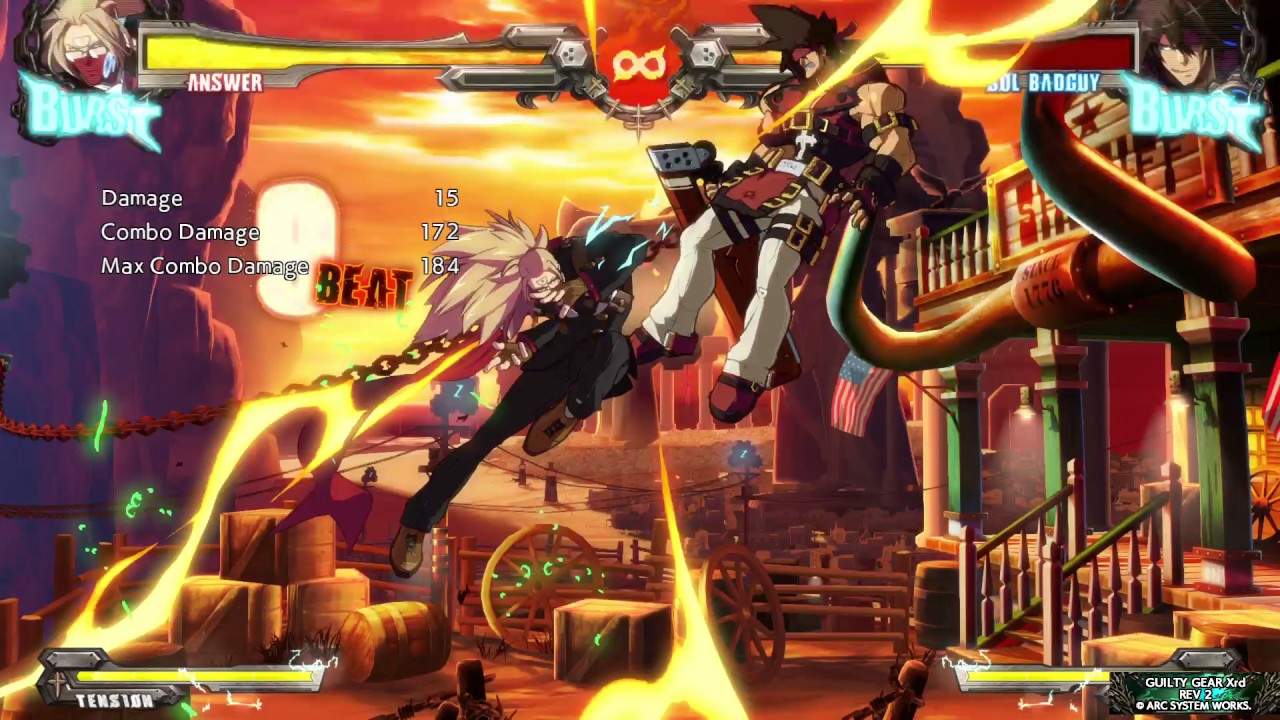 Guilty Gear Xrd REV 2 - Answer Combo - Basic BnB - YouTube