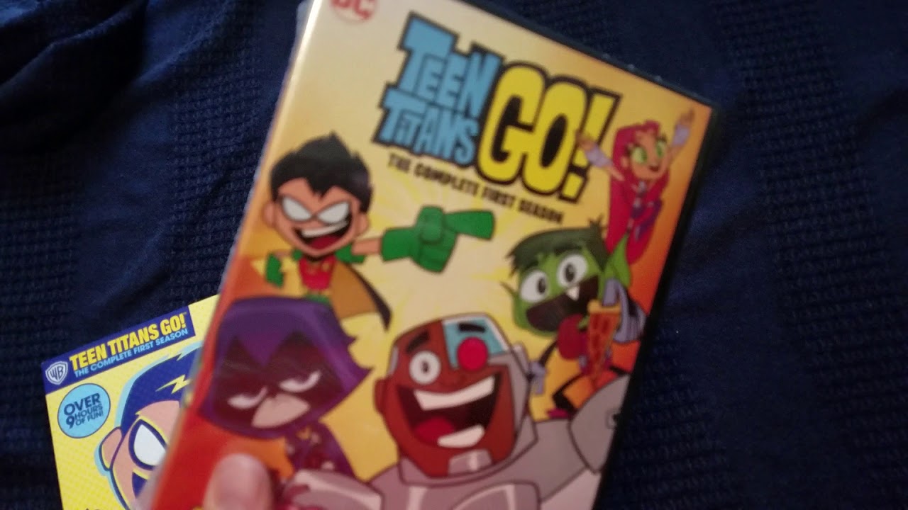 Teen Titans Go! The Complete Frist Season Dvd Unbox and Review - YouTube