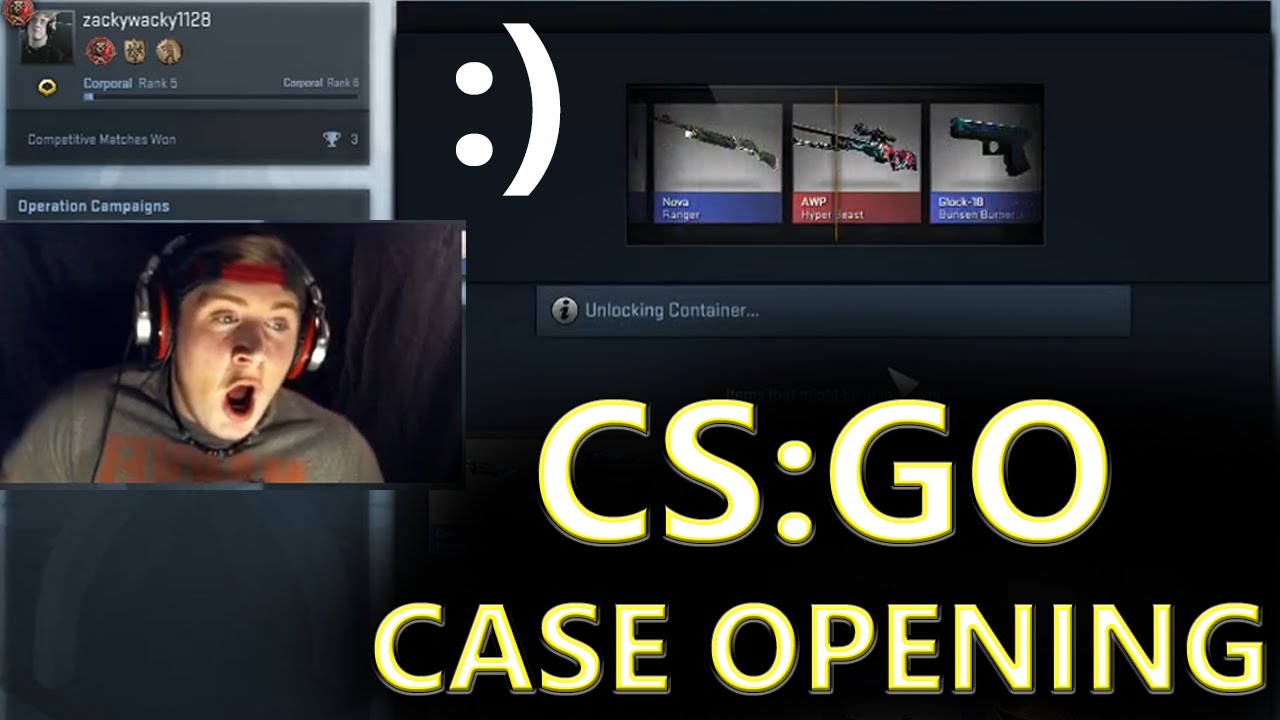 CS:GO-Case Opening- AWP Hyper Beast?!?! - YouTube