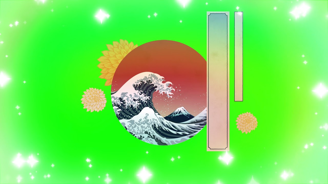 TRADITIONAL JAPAN TITLE 02 GREEN SCREEN - YouTube