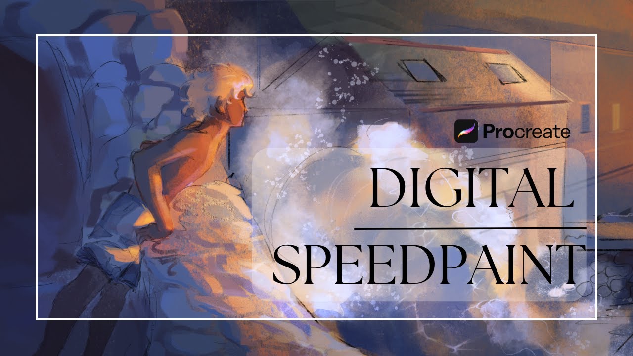 Digital Speedpaint (Procreate) One Night - YouTube