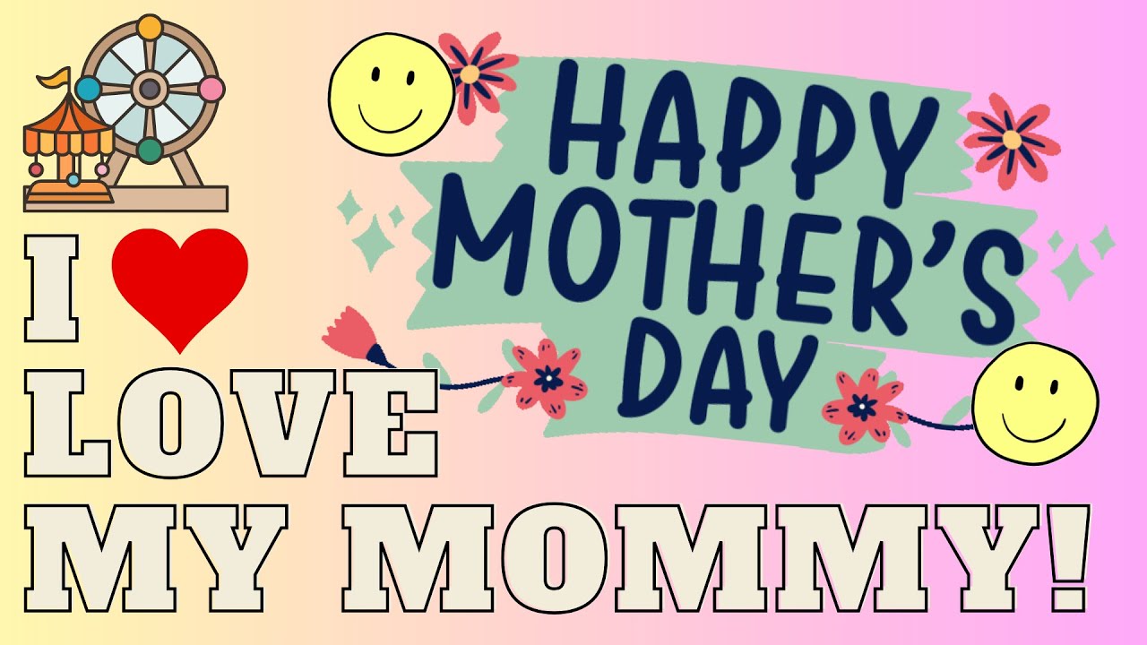 English Vocabulary For Kids | Mother's Day | Easy Learning | Children ...