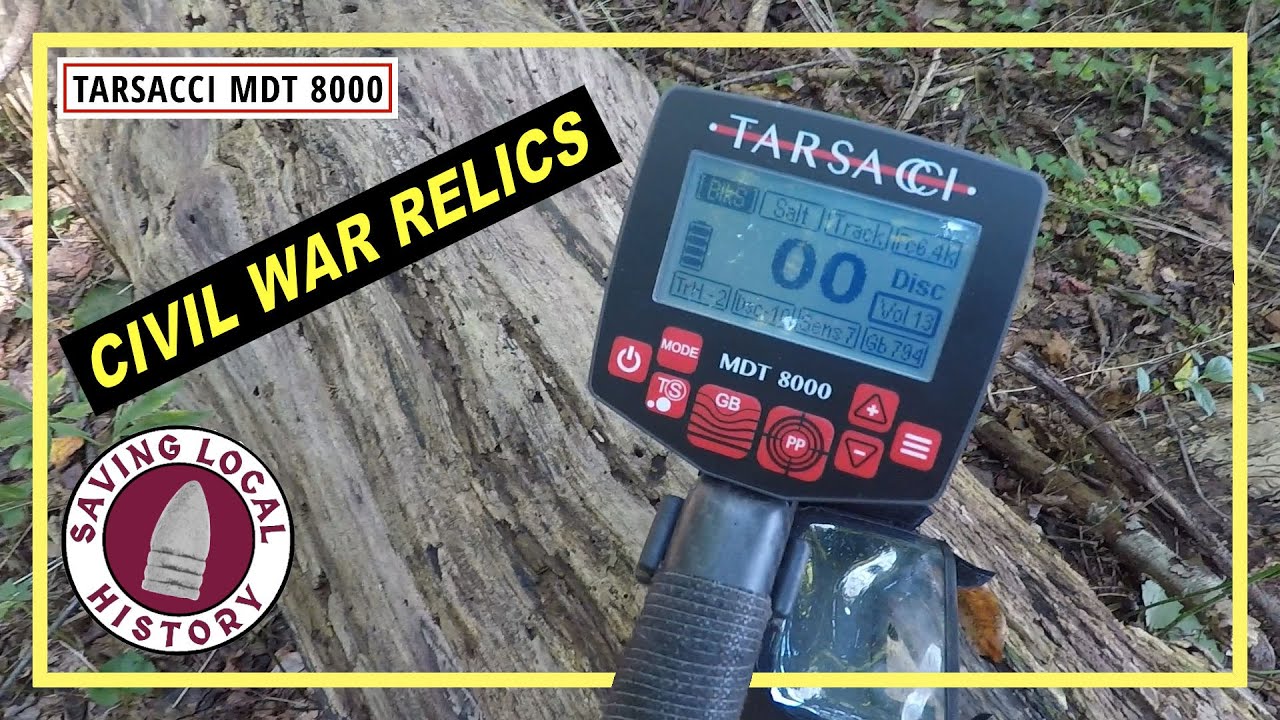 TARSACCI MDT 8000: Digging More Civil War Relics - YouTube