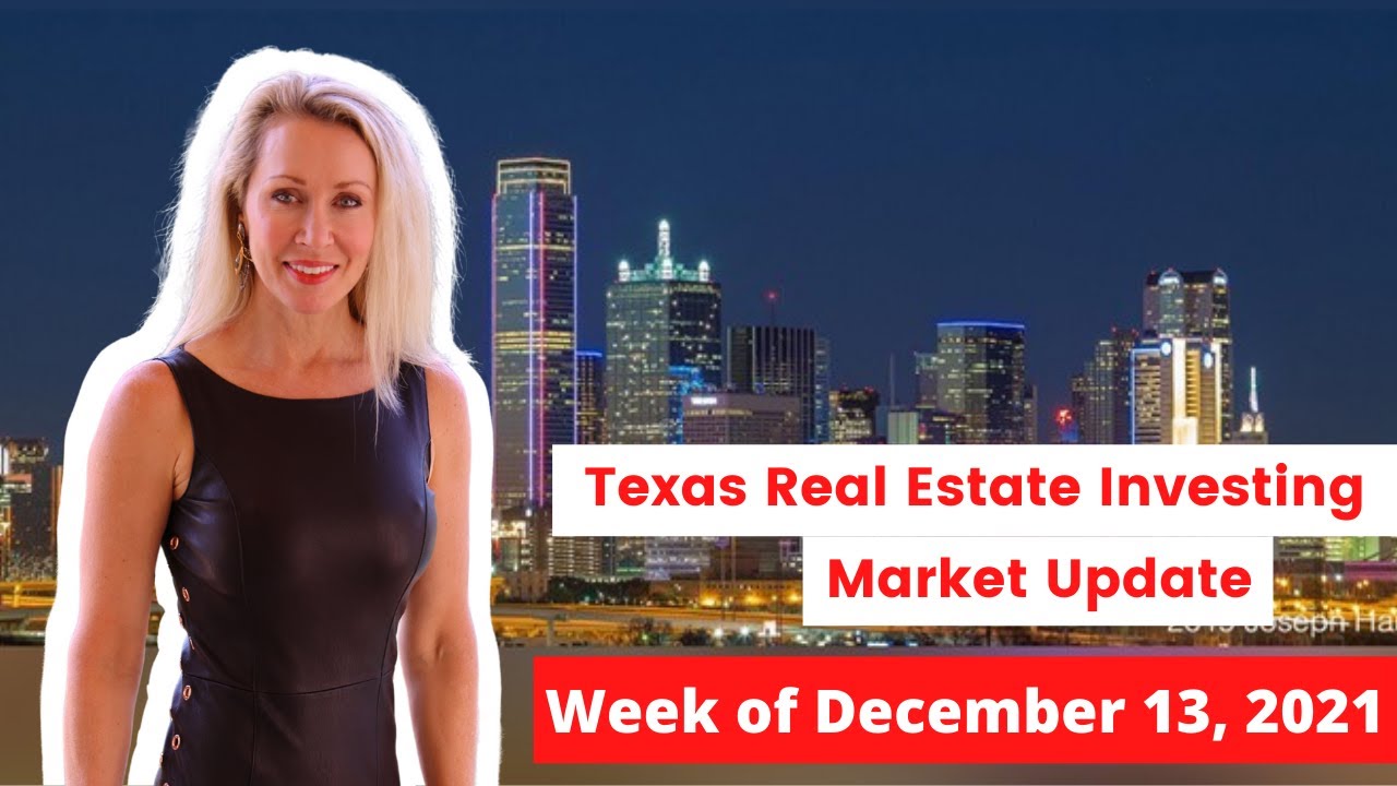 Texas REIAs Market Update - 13 Dec 2021 - YouTube