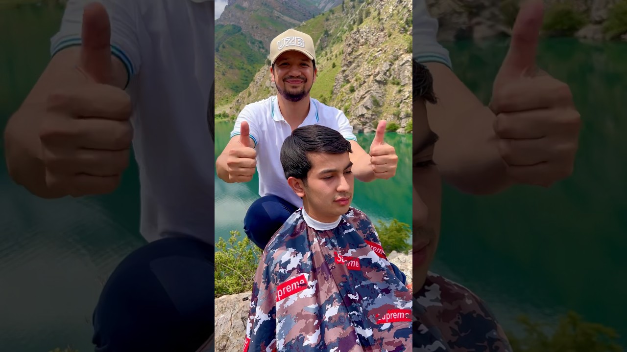 Nefrit koli #asmr #asmrbarber #asmrsounds #barbershop #hairstyle # ...