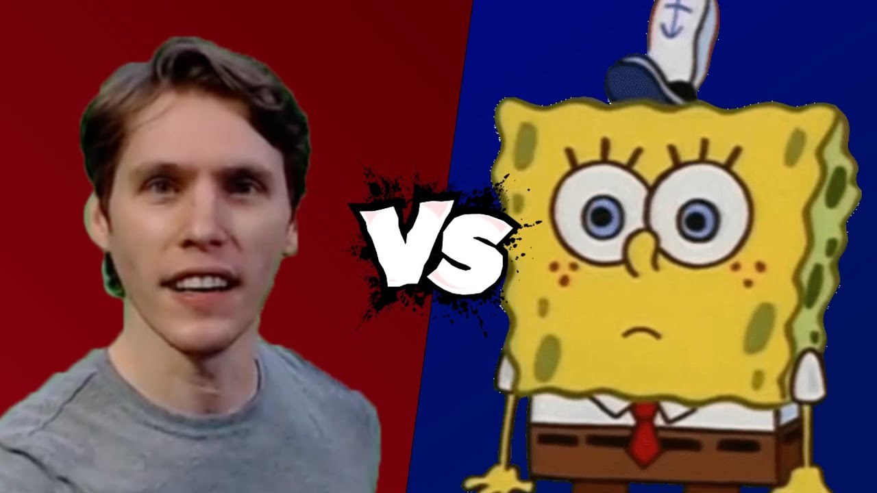 MUGEN Battle - Jerma vs SpongeBob SquarePants - YouTube
