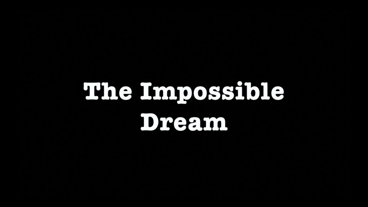 The Impossible Dream ~ Karaoke ~ Enya - YouTube