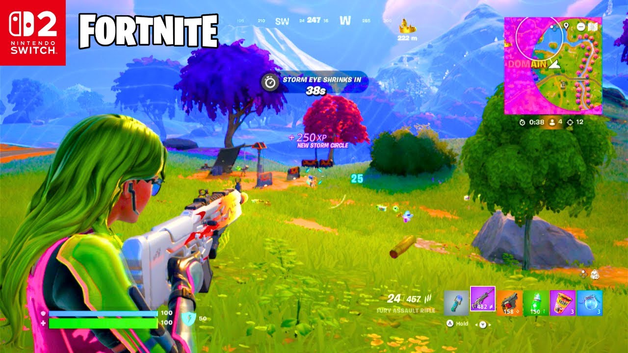 Fortnite On Nintendo Switch 2 Battle Royale Gameplay #86 - YouTube