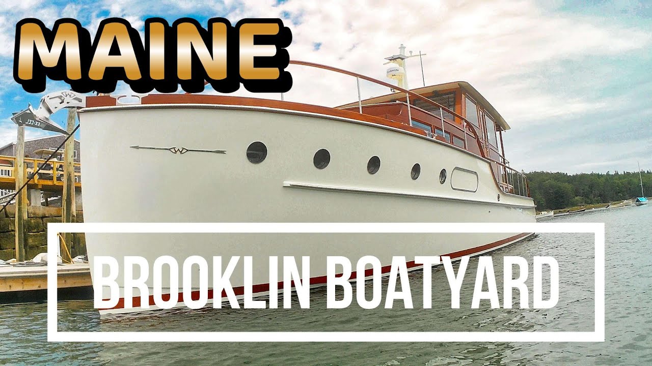 Canoe trip to the Brooklin boat yard in Maine. Beautifully crafted ...