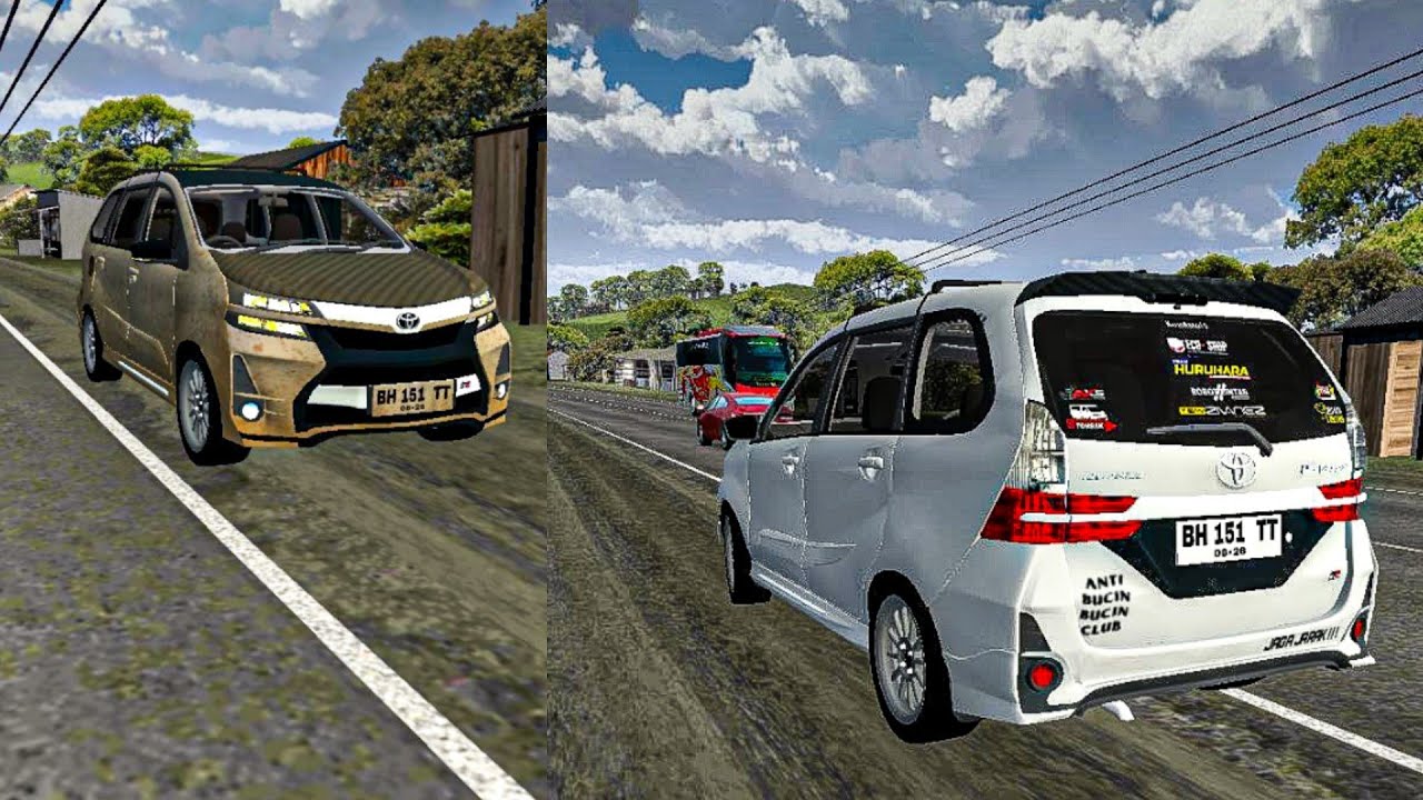 AVANZA GR SPORT RACING LIVERY TRAVEL FULL STIKER - YouTube