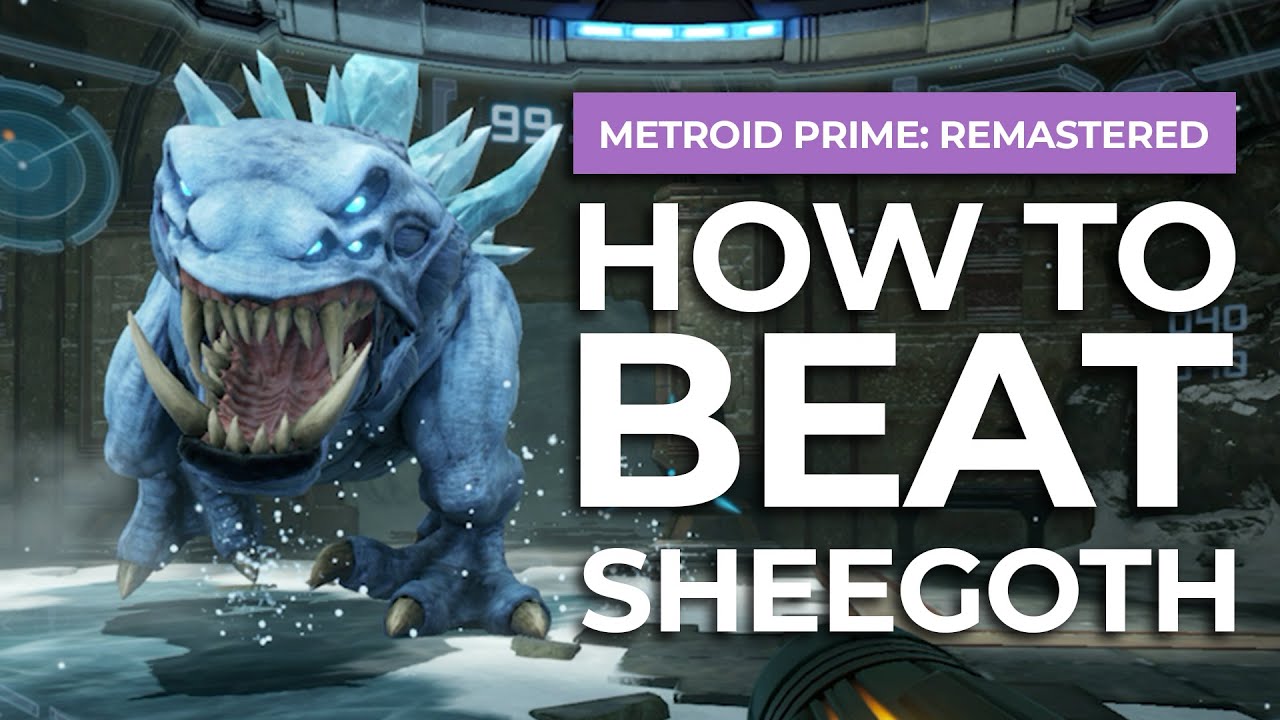 How To Beat Sheegoth In Metroid Prime Remastered - YouTube