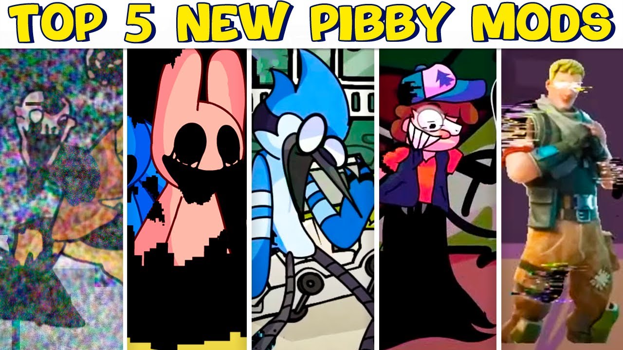 Top 5 New Pibby Mods in Friday Night Funkin' #4 - YouTube