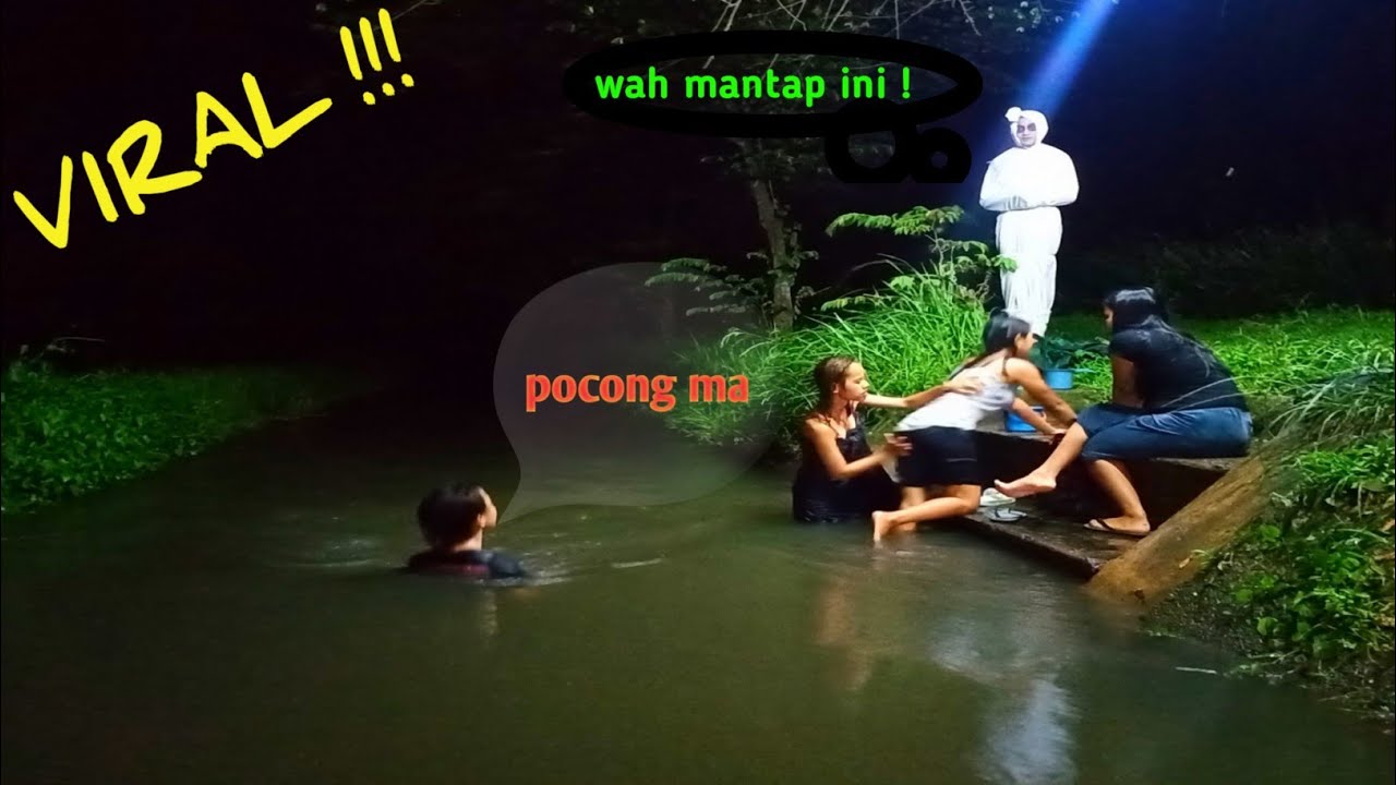 PRANK POCONG TERLUCU SEPANJANG JALAN - POCONG NAKAL || PRANK POCONG ...