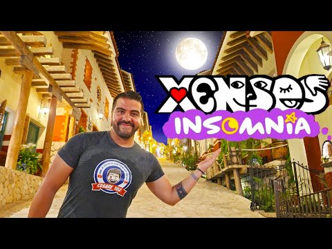 🟡 Xenses Insomnia 🌃 La nueva atracción de Xenses de noche de Xcaret. 👀 ...