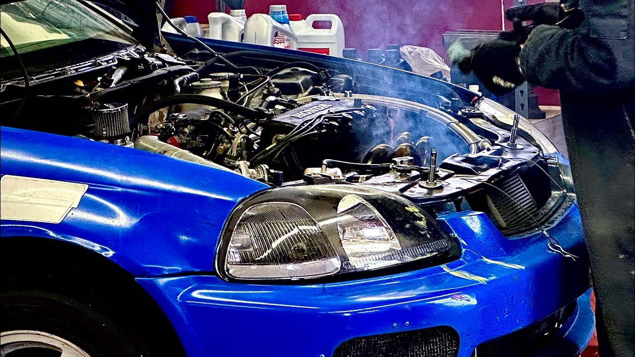 Rookie Mistake on the Champ Car D16 Turbo Engine… Idiiiiot - YouTube