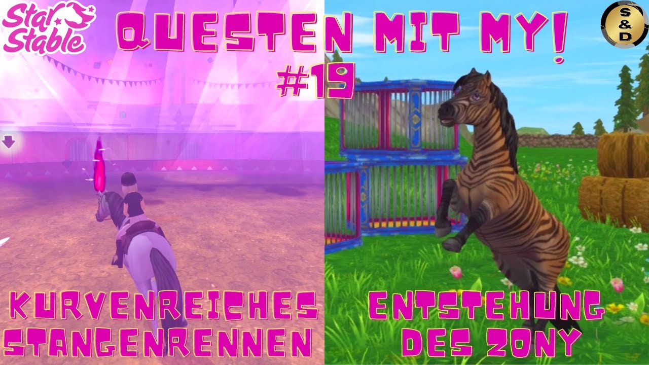 Star Stable: Quest - Kurvenreiches Stangenrennen | Entstehung des Zony ...