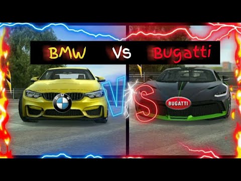 Bugatti vs BMW | Extremely car Driving | #extremecardrivingsimulator ...