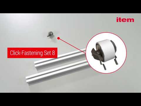The item Click-Fastening Set 8 - YouTube