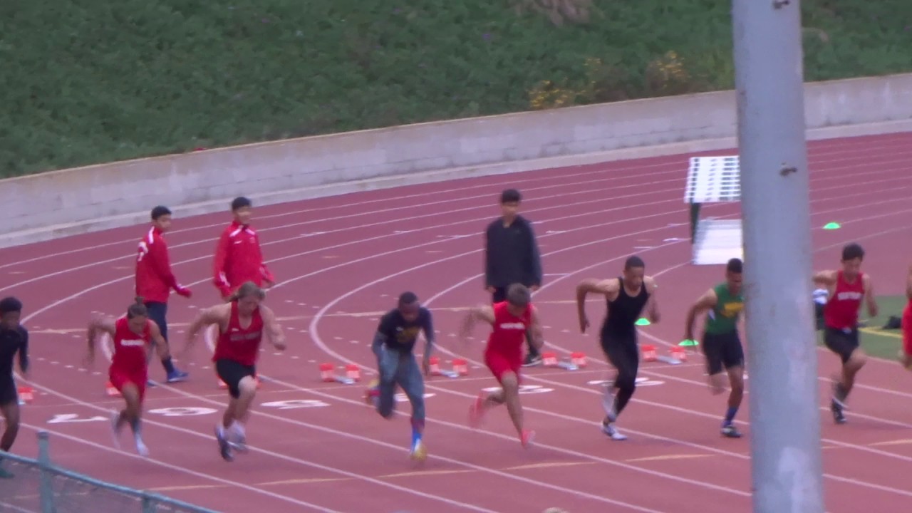 100m Zuanich 5th lane 10.91 - YouTube
