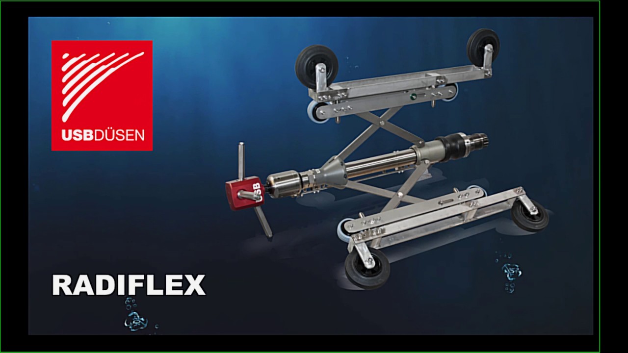RADIFLEX - Kanal-Reinigungsgerät für Kreisprofile - YouTube