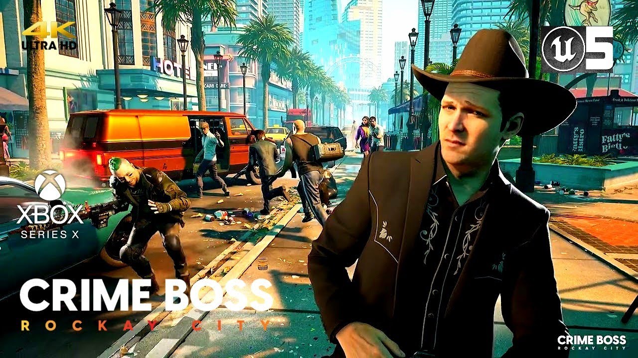 Crime Boss: Rockay City | Armored Truck Heist | Xbox Series X | Unreal ...