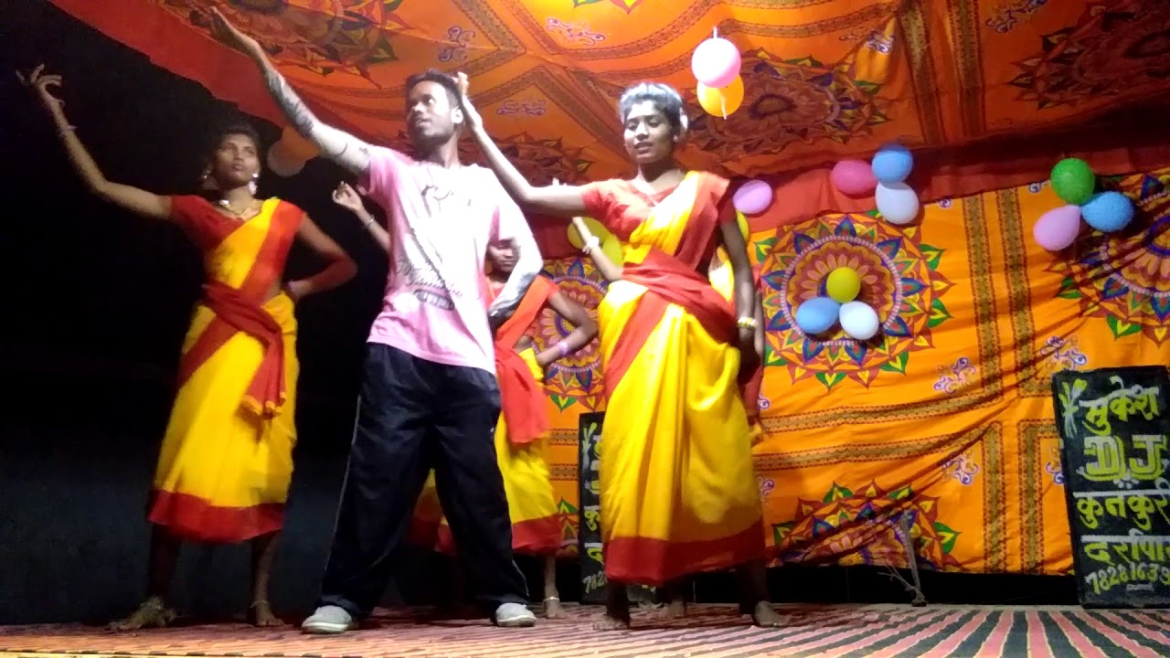 Pathalgaon Kunkur jatra dance 2018(2) - YouTube