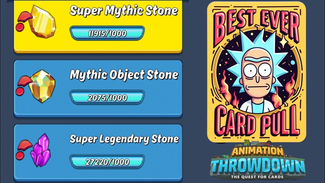 My Best Card Pull Yet!!! - Animation Throwdown - YouTube