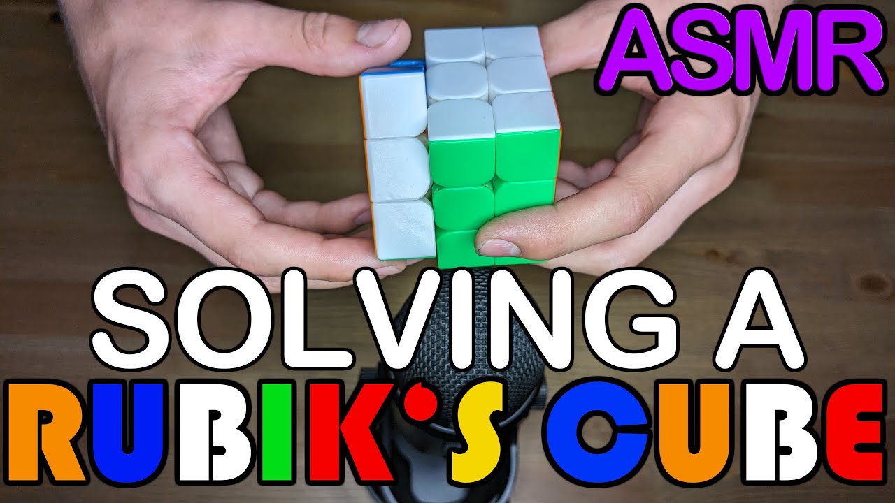 ASMR Puzzle - Solving a Rubik's Cube - YouTube