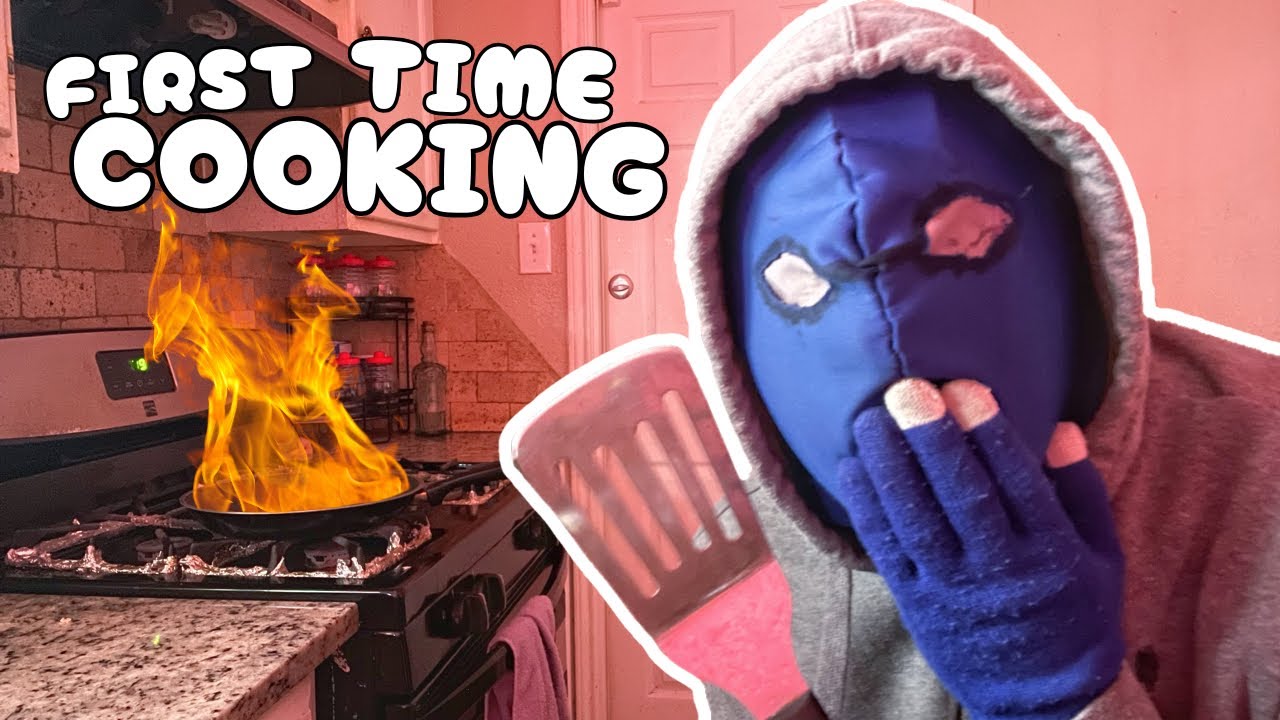 MY FIRST TIME COOKING - Cooking With King - YouTube