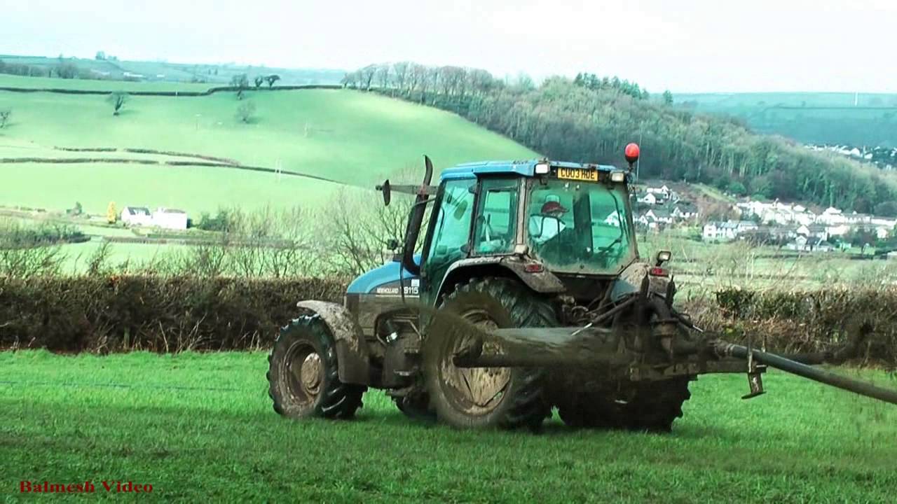 Muck-Spreading with a View. - YouTube