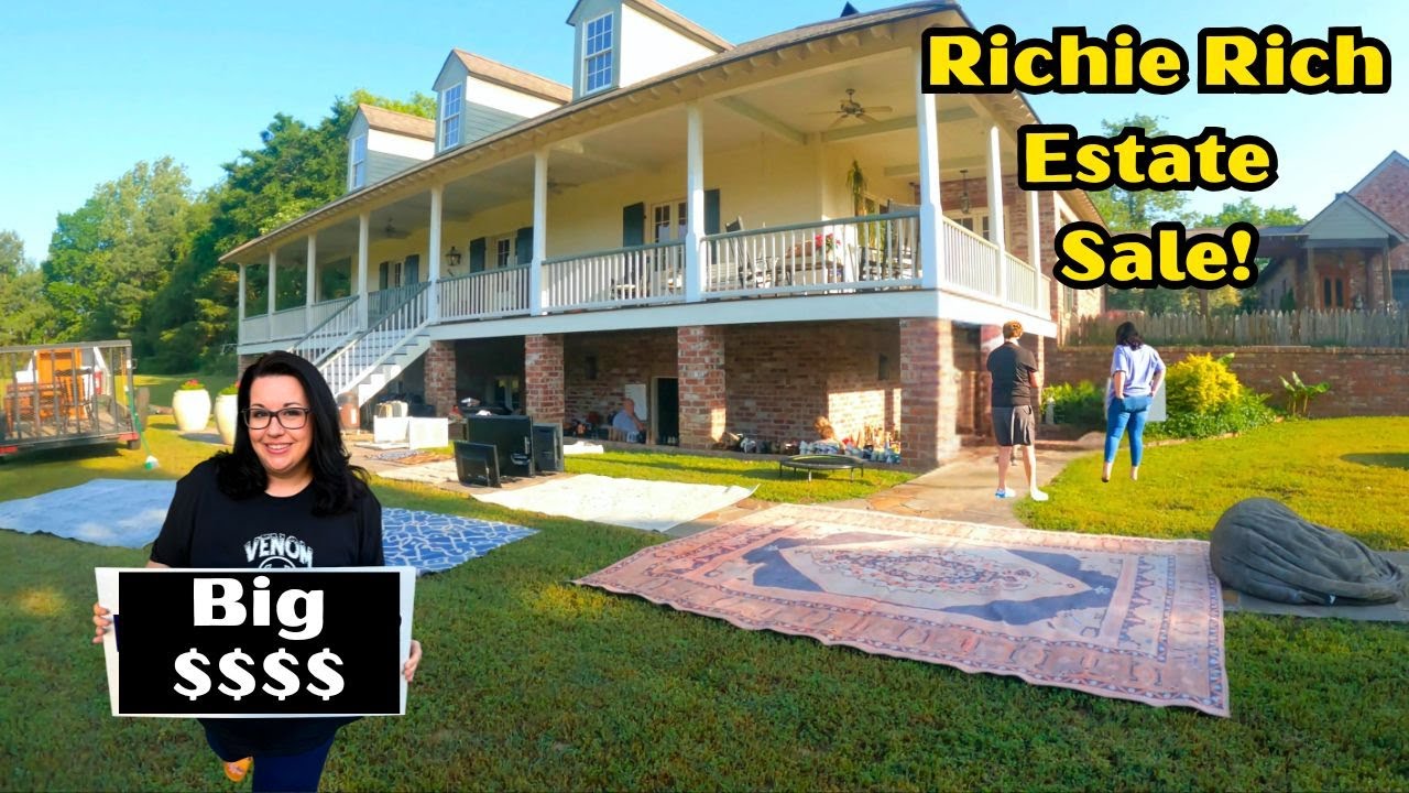 Rich Rewards at Rich Estate Sales, Yard Sales!! - YouTube