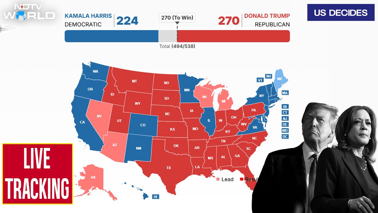 US Elections Vote Counting Live | US Election Result Live: Donald Trump ...