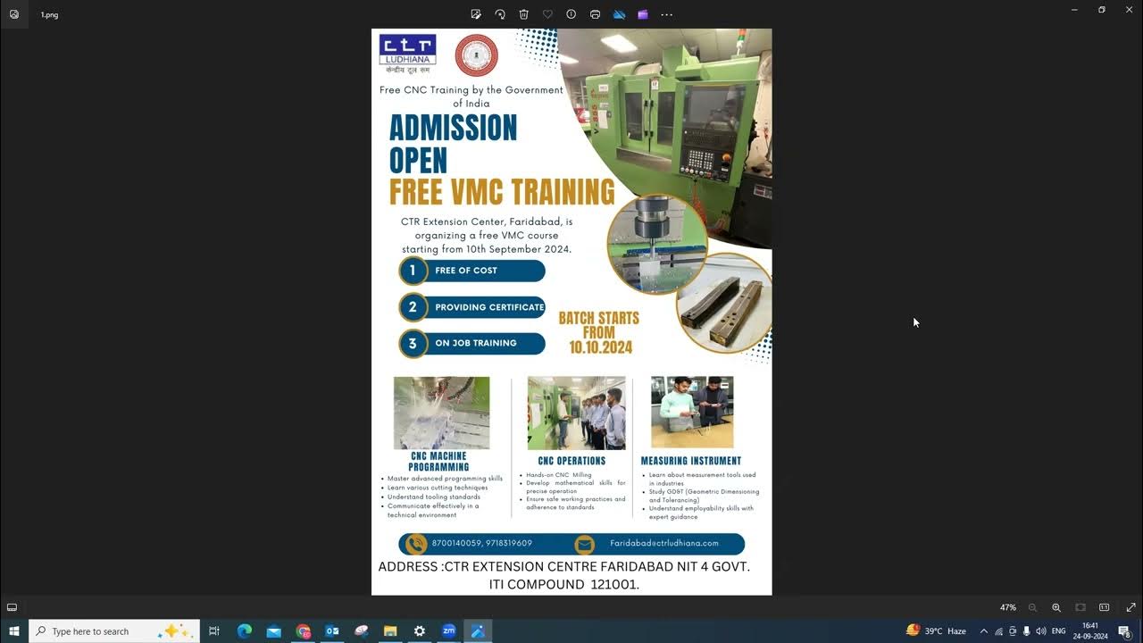FREE VMC/CNC TRAINING - YouTube