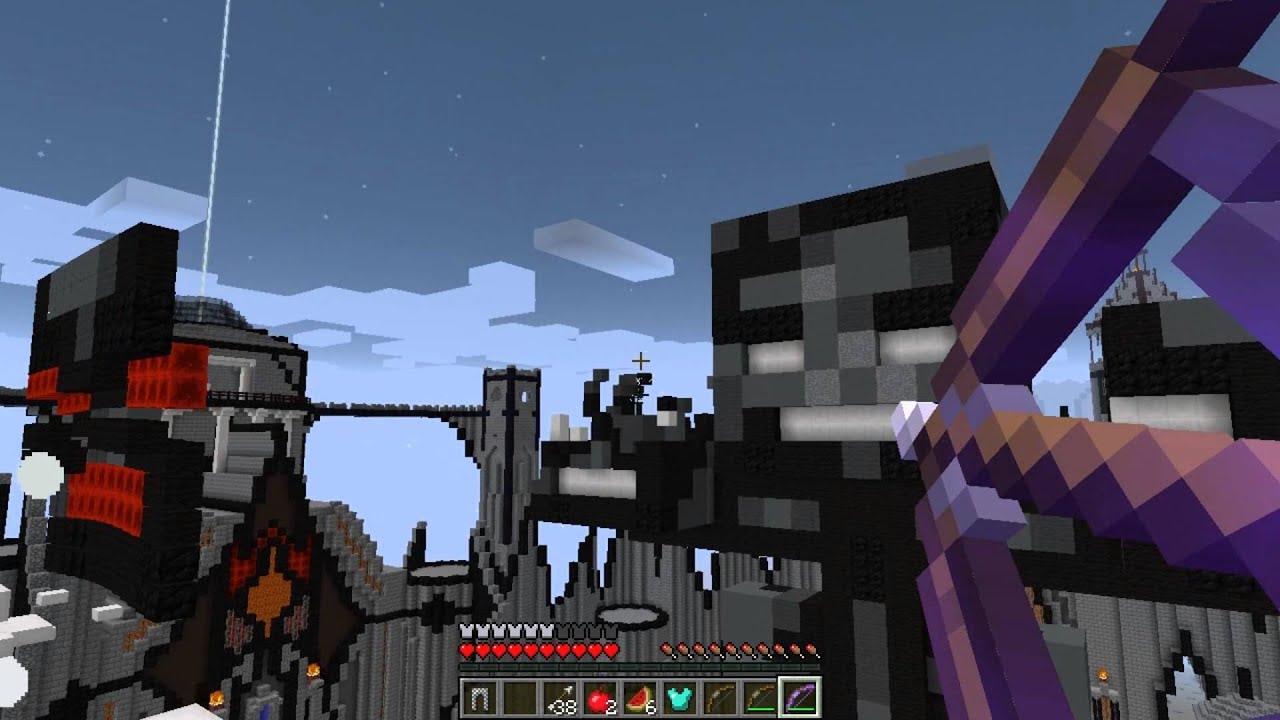 GIANT 1.8 WITHER BOSS BATTLE FINALE - Minecraft Diversity 2 - YouTube