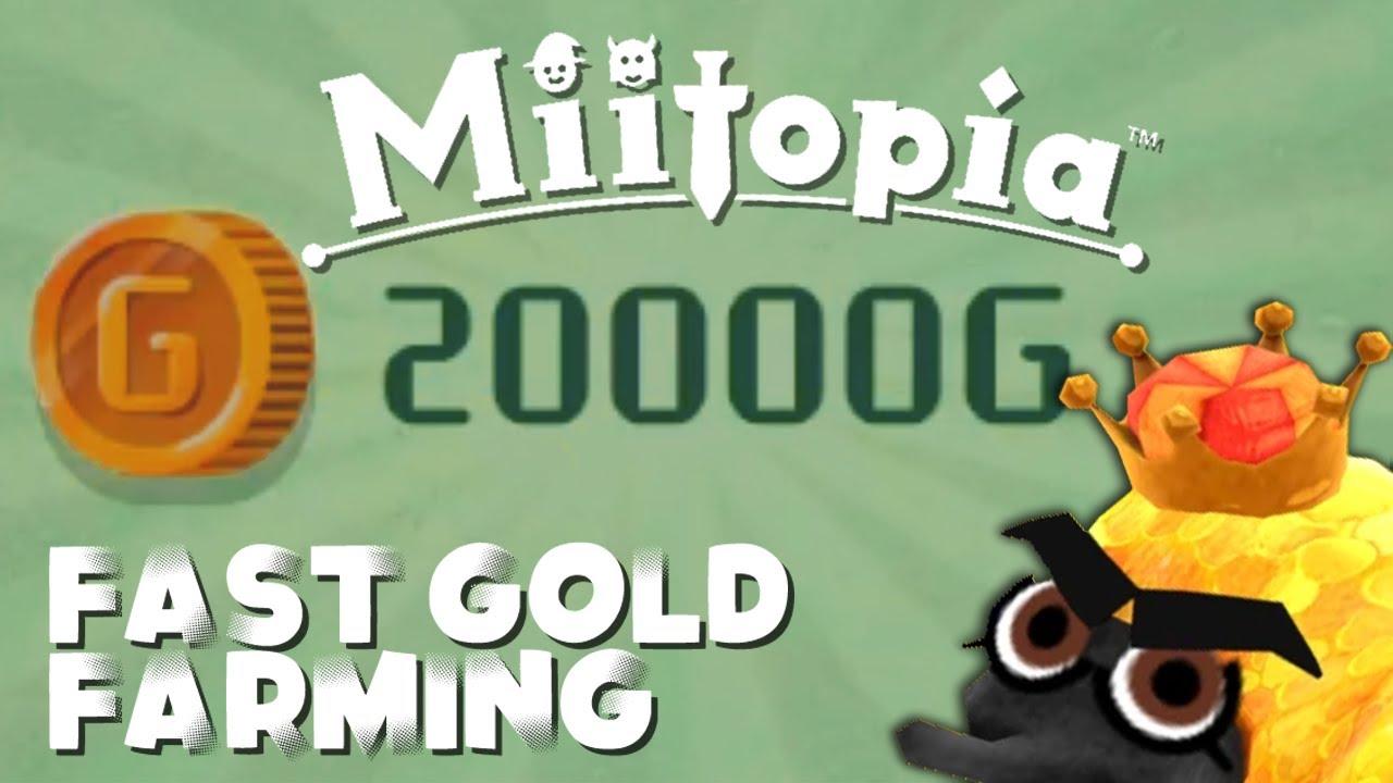 Miitopia - Fast and easy way to earn Gold (Read Description) - YouTube