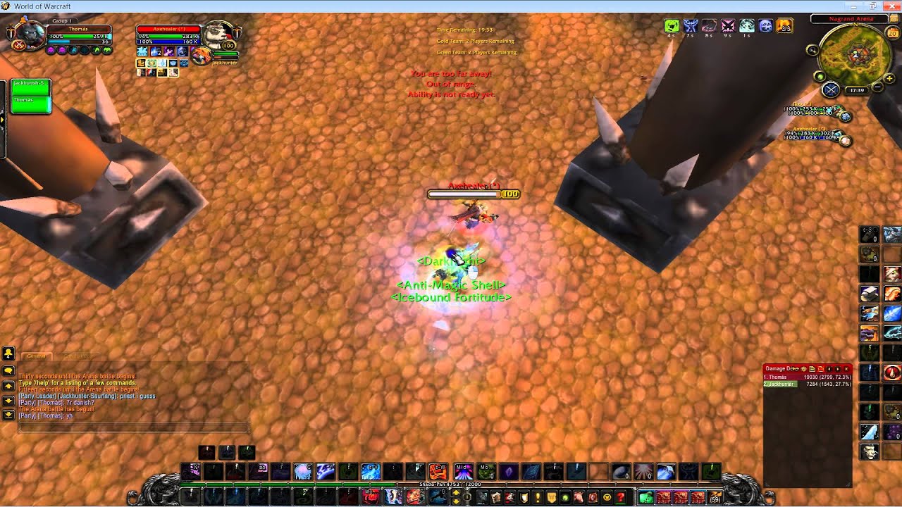wow 2v2 arena - YouTube