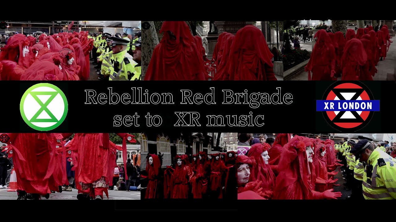 Rebellion Red Brigade MONBIOT FULL SPEECH then XR Music London Day One ...