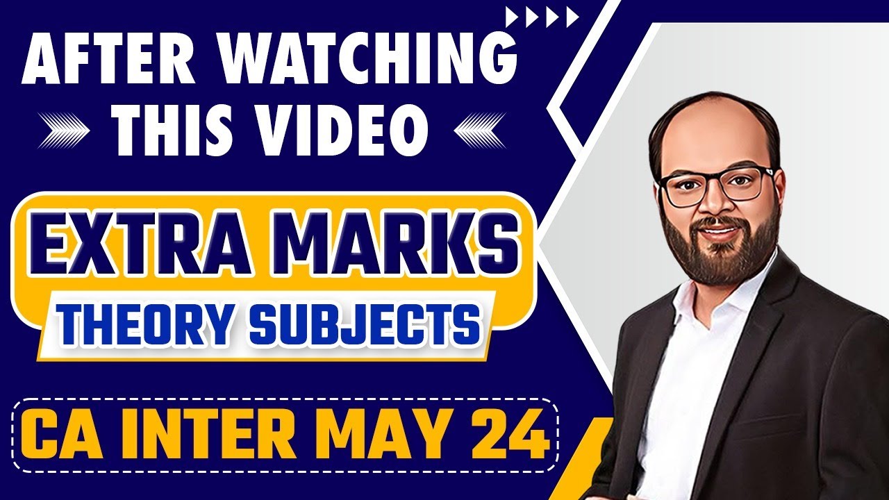 How to Get Extra Marks in Theory Subjects CA Inter Sep 24 | How to Pass ...