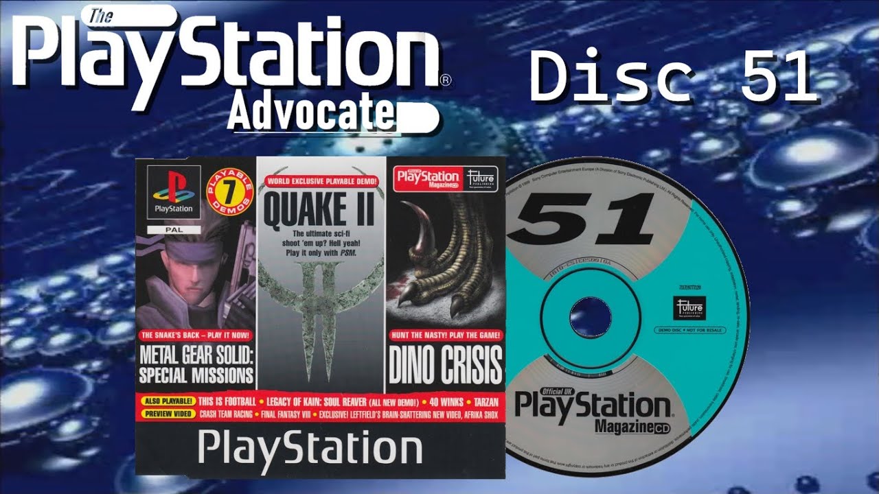 UK Magazine PS1 Demo Disc 51 - YouTube