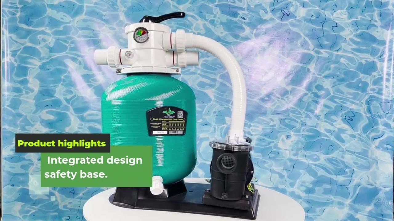 Poolking Filtration Equipment Manufacturer | Plastic with Fiberglass Filter with Pump System ...