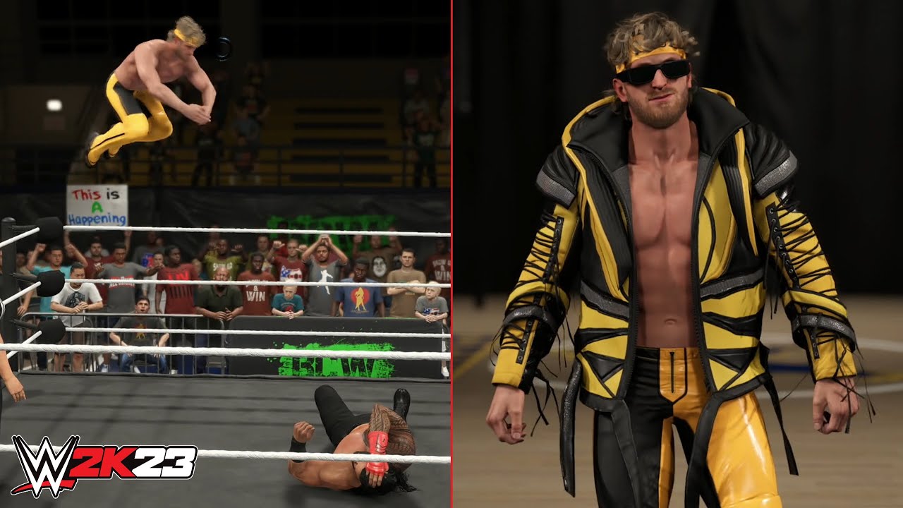 WWE 2K23: Logan Paul Entrance, Signatures, Finishers & Winning Motion ...