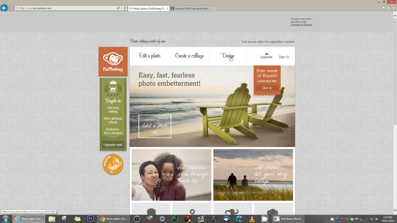 Picmonkey Tutorial Jan 2014 - YouTube