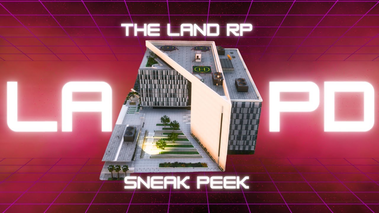 THE LAND RP LOS ANGELES POLICE HEADQUARTERS | GTA 5 - YouTube